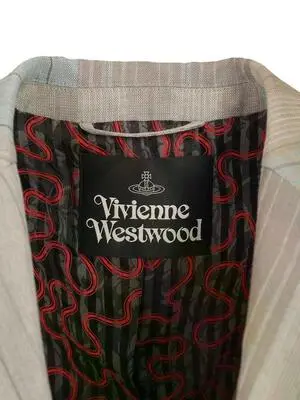 VIVIENNE WESTWOOD Striped Buttoned Jacket