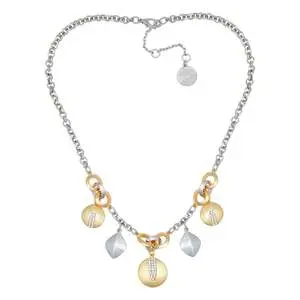 Vince Camuto Gilded Leaf Charm Necklace