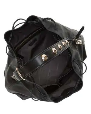 Vince Camuto Pippa Large Studded Bucket Bag - Black Stud Leather