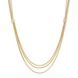 Vince Camuto Multi Strand Necklace - Two Tone