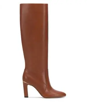 Vince Camuto Gylina Extra Wide Calf Knee High Boots - Whiskey