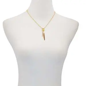 Vince Camuto Double Pendant Necklace