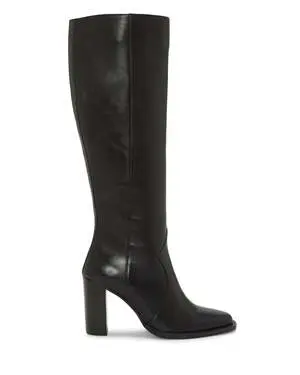 Vince Camuto Lecheya Wide Calf Knee High Boots - Black