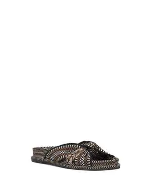 Vince Camuto Gryfynn Slides - Black Multi