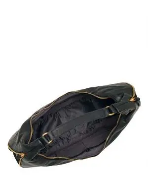 Vince Camuto Kaela Hobo Bag - Black Leather
