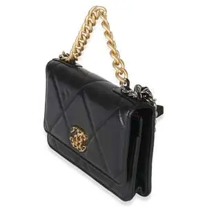 Chanel 19 Wallet On Chain Quilted Lambskin