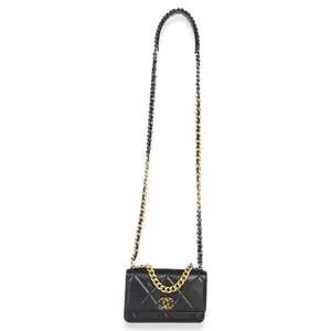 Chanel 19 Wallet On Chain Quilted Lambskin