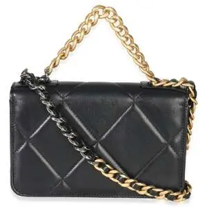Chanel 19 Wallet On Chain Quilted Lambskin