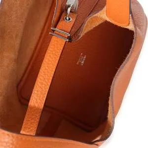 Hermès Picotin Lock 18 Phw - Orange