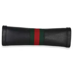 Gucci Calfskin Gg Ophidia Shoulder Bag - Black