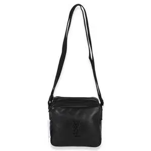 Saint Laurent Lambskin Monogram Niki Cube Camera Bag