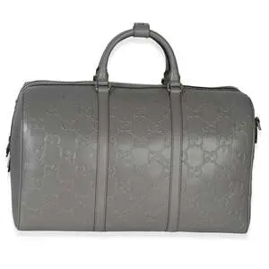 Gucci Gg Tennis Duffle Bag - Gray