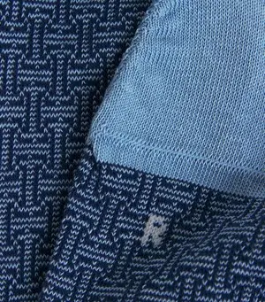 Falke Cotton-blend Sensitive London Socks - Blue
