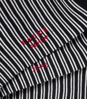 Falke Cotton-blend Stripe Socks - Black