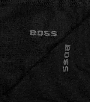 BOSS Bamboo-blend Logo Socks
