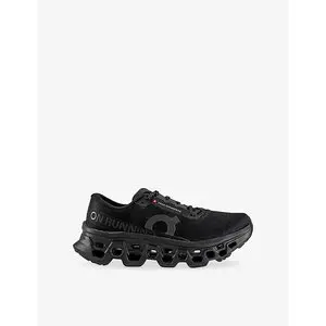 On Cloudmonster 3 Woven Trainers - Black Black