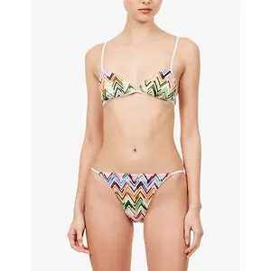 Missoni Chevron-print Bikini Set - Multicolor