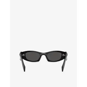 Prada Cat-eye Acetate Sunglasses - Black