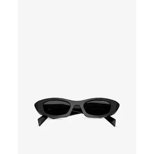 Prada Cat-eye Acetate Sunglasses - Black