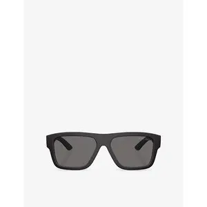 Prada Ps 04zs Square Sunglasses - Black