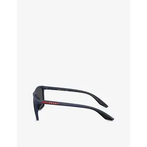 Prada Square-frame Acetate Sunglasses - Blue