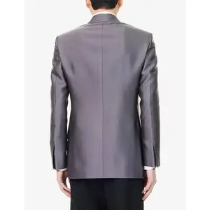 TOM FORD Double-breasted Regular-fit Silk Blazer
