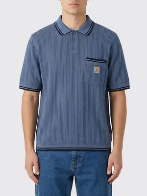 Carhartt Work In Progress Cotton Polo Shirt - Blue