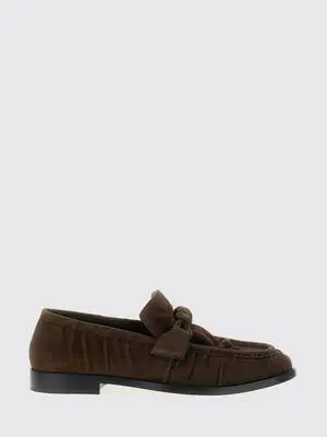 Bottega Veneta Astaire Ruched Suede Loafers - Brown