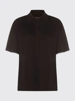 Fabiana Filippi Lurex Polo Shirt - Blue