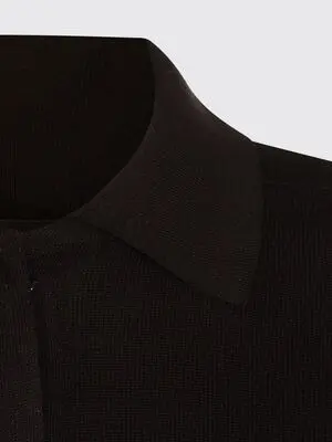 Fabiana Filippi Lurex Polo Shirt - Blue
