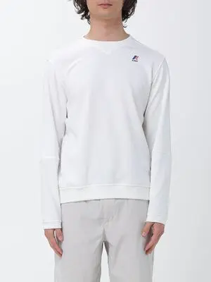 K-WAY Sweatshirt With Logo Detail - White