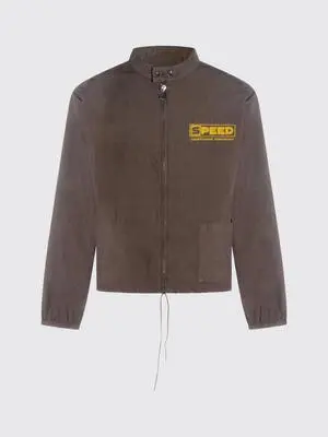 MAISON MARGIELA Cotton Blend Jacket - Mud