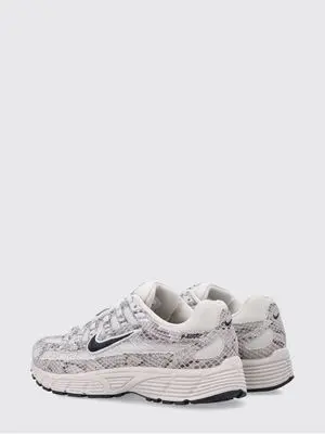 Nike P-6000 Sneakers In Mesh And Python Print Leather
