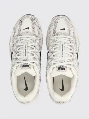 Nike P-6000 Sneakers In Mesh And Python Print Leather