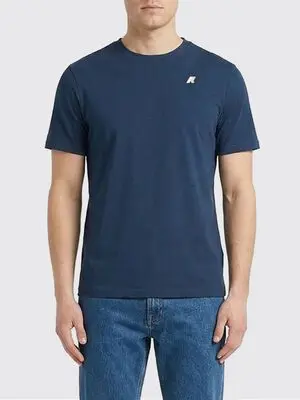 K-WAY Cotton Crew-neck T-shirt - Blue