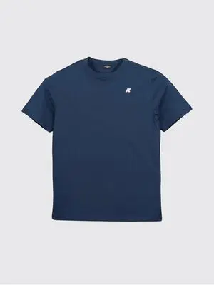 K-WAY Cotton Crew-neck T-shirt - Blue
