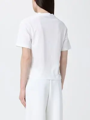 Emporio Armani Cotton T-shirt With Chest Pocket - White