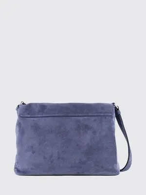 Orciani Suede Shoulder Bag - Blue