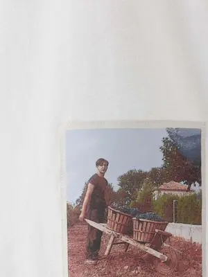 Jacquemus Cotton Blend Crewneck T-shirt With Graphic Print - White