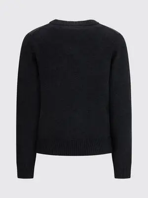 GANNI Graphic Knit Sweater - Charcoal