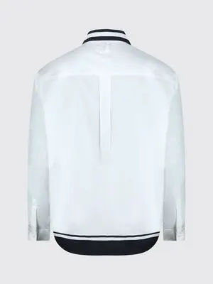 Jacquemus Cotton Shirt With Graphic Print - Blue 1
