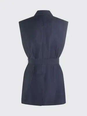 Brunello Cucinelli Belted Waistcoat - Blue