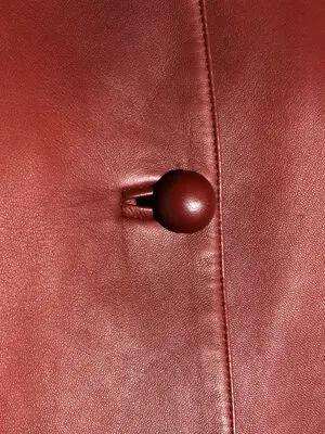 Chloé Nappa Leather Jacket - Brown