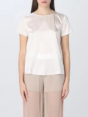 Emporio Armani Short Sleeve Top - White