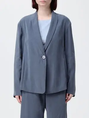Emporio Armani Single-breasted Jacket - Blue