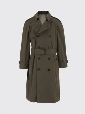 Burberry Cotton Double Breasted Trench Coat
