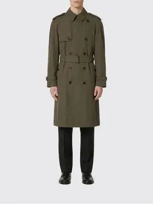 Burberry Cotton Double Breasted Trench Coat