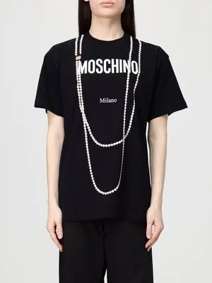 Moschino Printed Cotton T-shirt