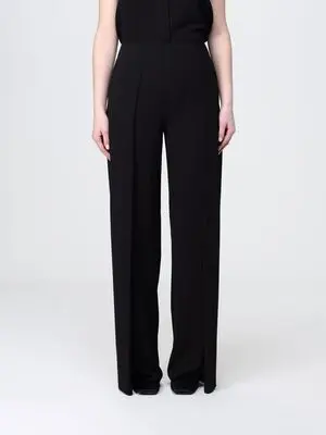 Emporio Armani Tailored Wide Leg Trousers - Black