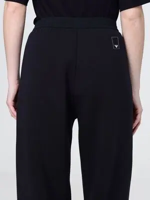 Emporio Armani Wide Leg Trousers - Blue